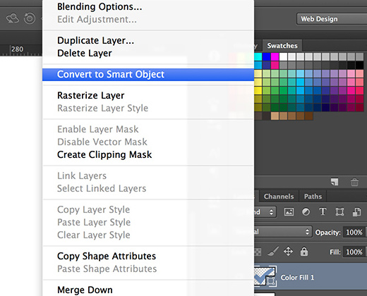 Convert A Path To A Shape Layer In Photoshop