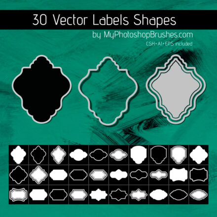 2700+ Photoshop Custom Shapes to Speed Up Your Design - Bittbox