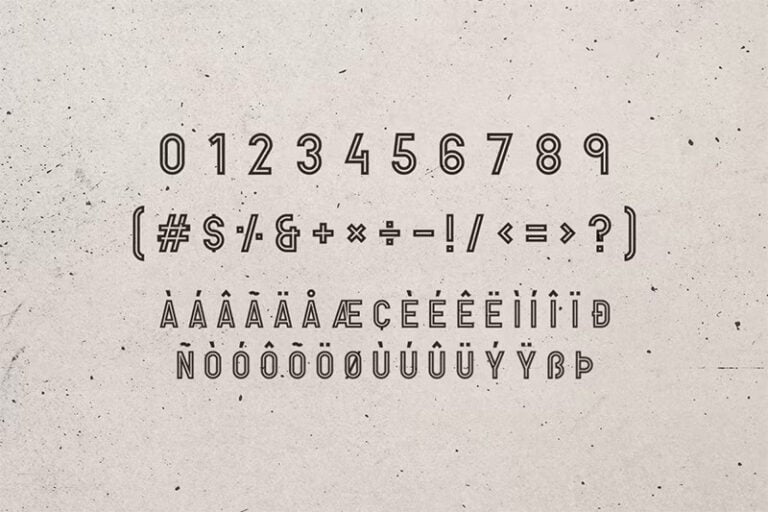 30 Best Number Fonts In 2024 For Awesome Typography