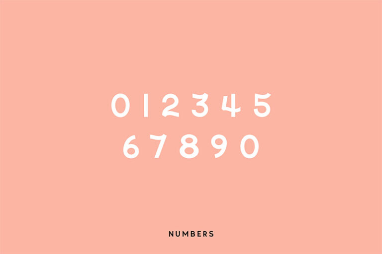 30 Best Number Fonts in 2024 for Awesome Typography