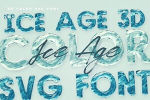 27 Winter Fonts (Snow, Frost, Ice, Fonts) - Bittbox