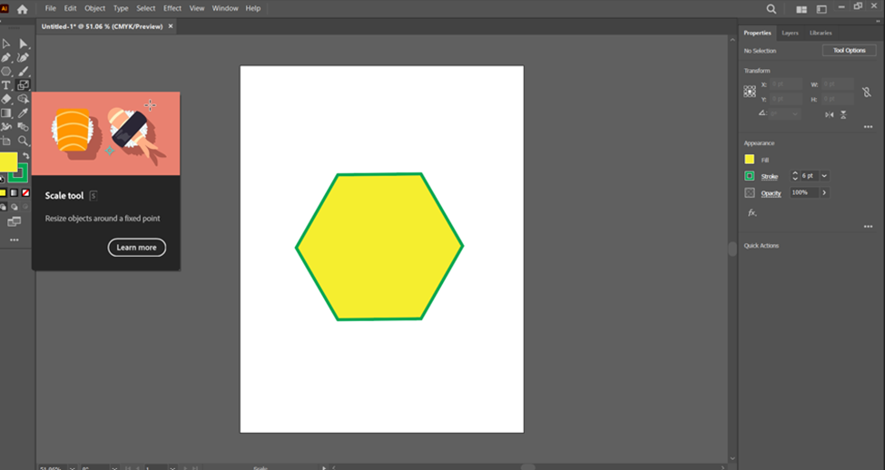Scale Tool In Illustrator What It Does And How To Use It Bittbox