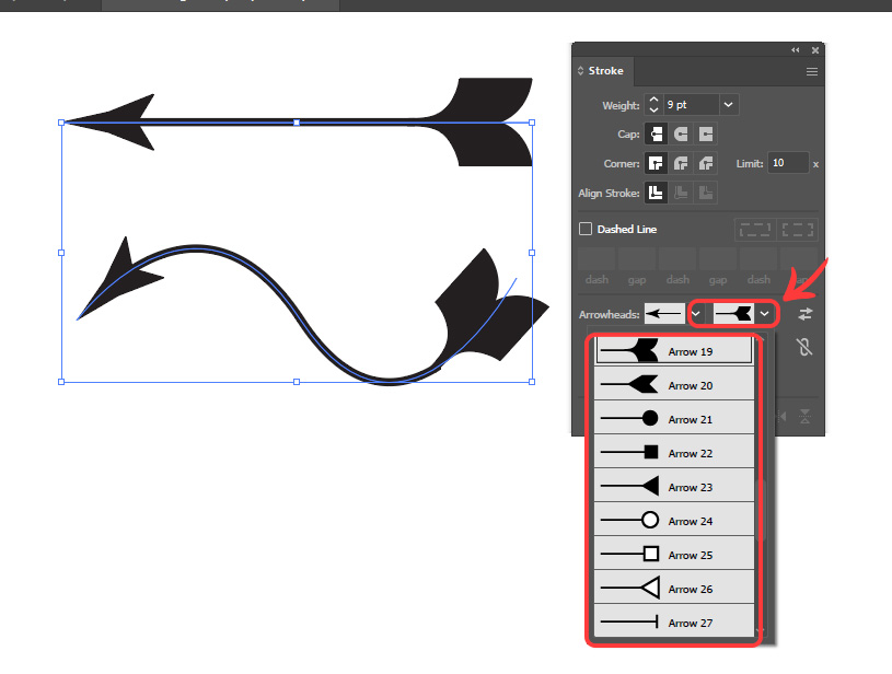 How To Make An Arrow In Adobe Illustrator Bittbox
