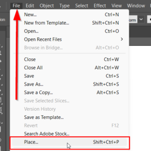 How to Embed an Image in Adobe Illustrator - Bittbox