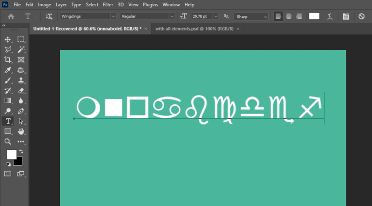 How to Create Bullet Points in Adobe Photoshop - Bittbox